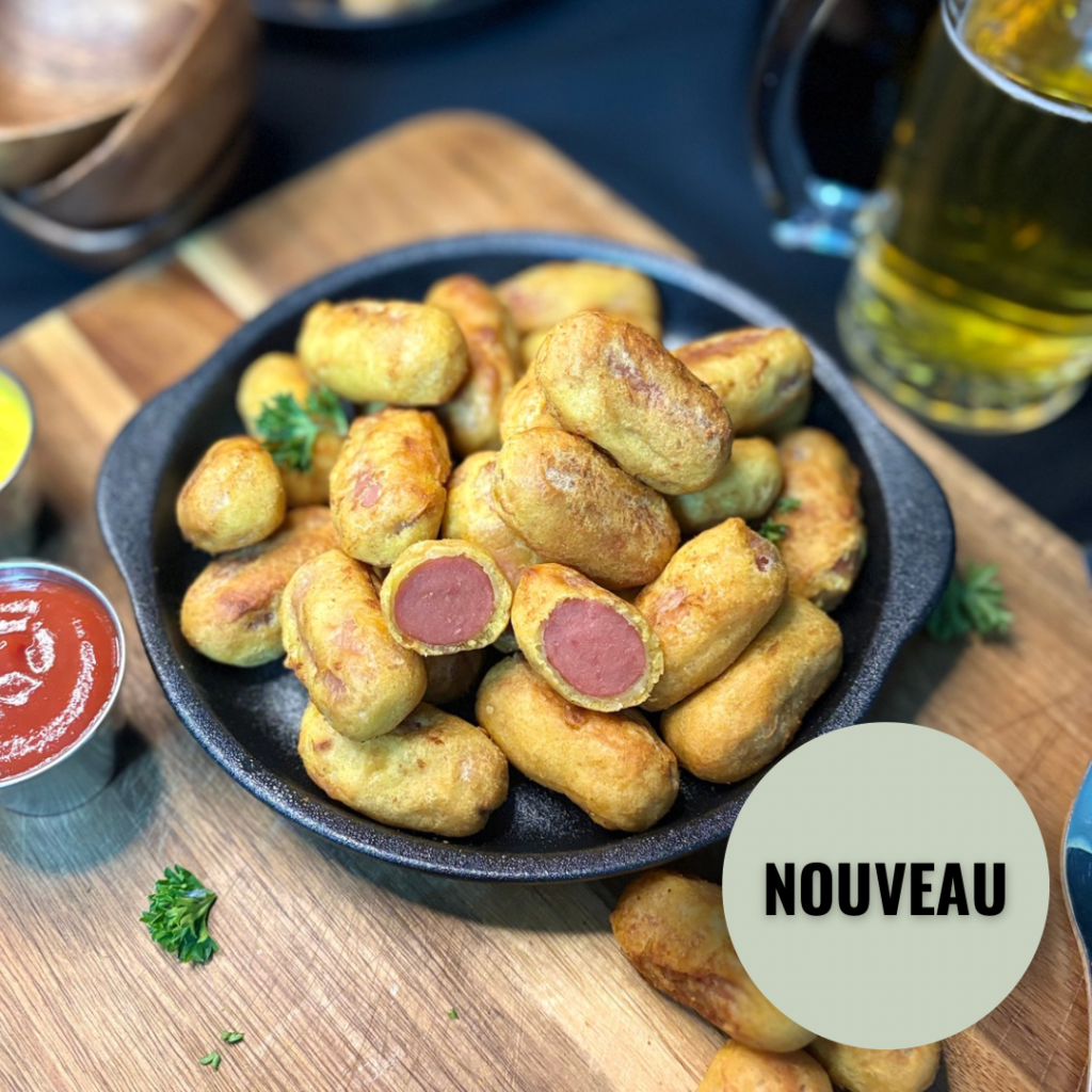 Mini saucisses en pâte croustillantes - L'affaire est Ketchup